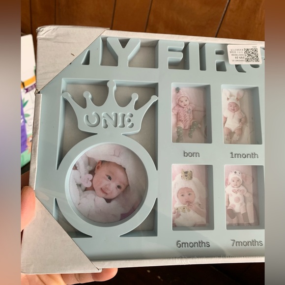 Other | Nwt My First Year Milestone Photo Frame Baby Keepsake Frame ...